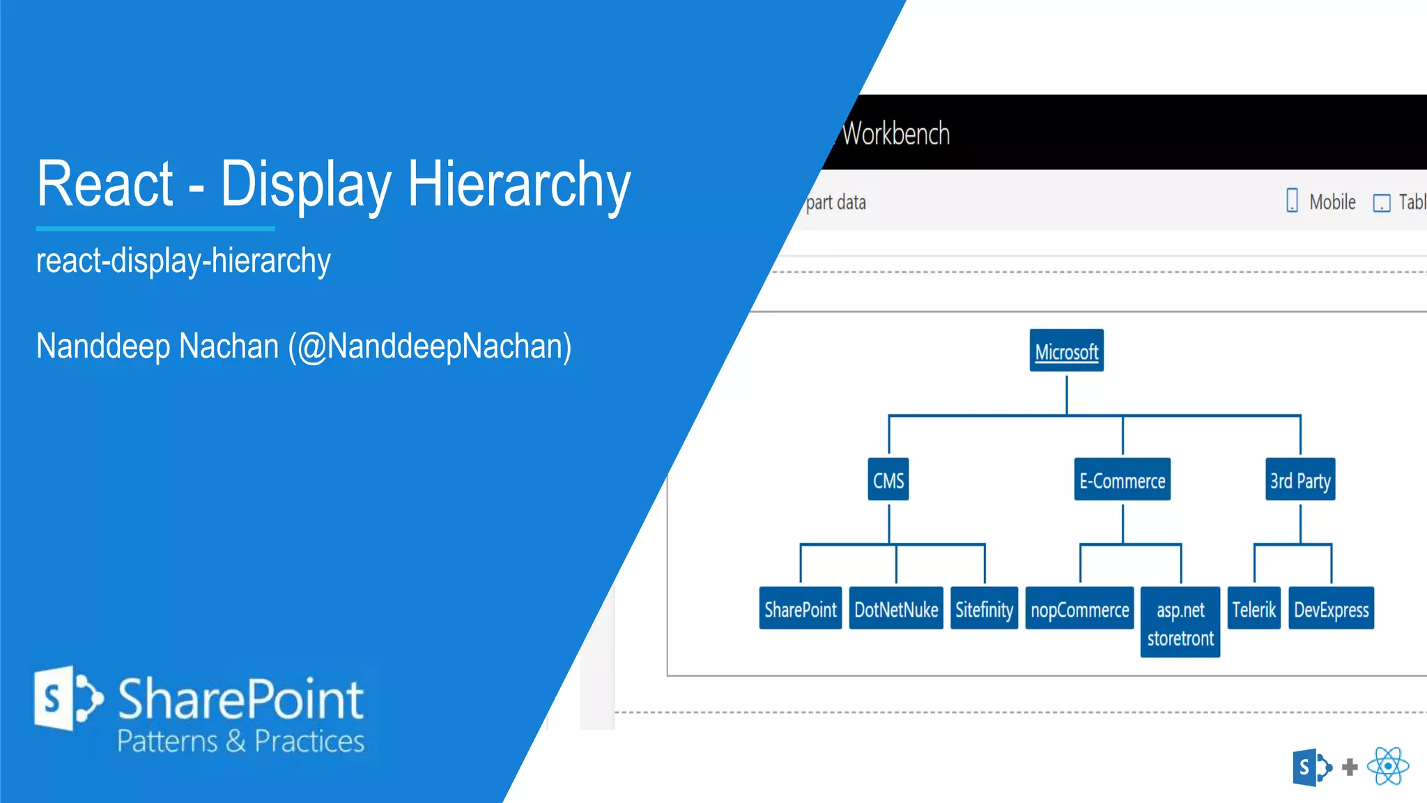 Sharepoint Pnp Demo React Display Hierarchy Ppt