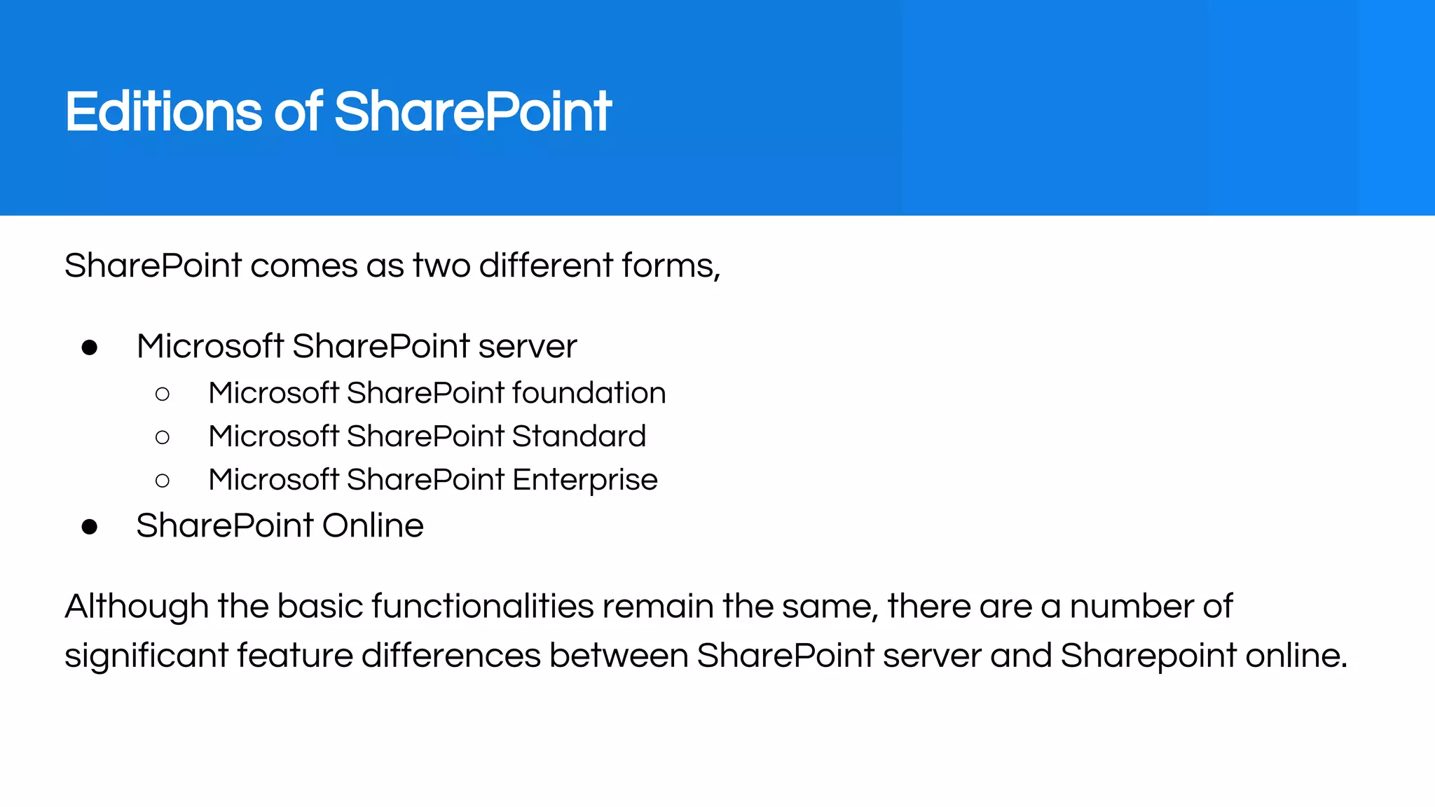 Sharepoint Basics | PDF