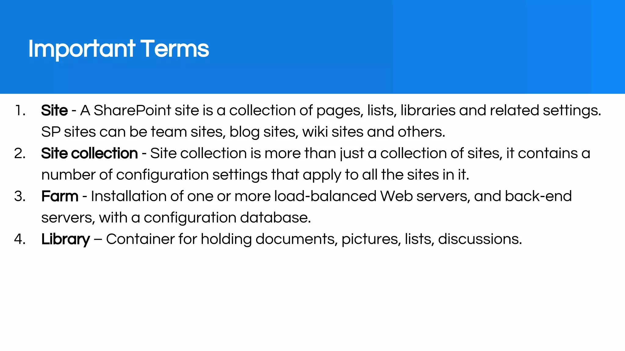 Sharepoint Basics | PDF