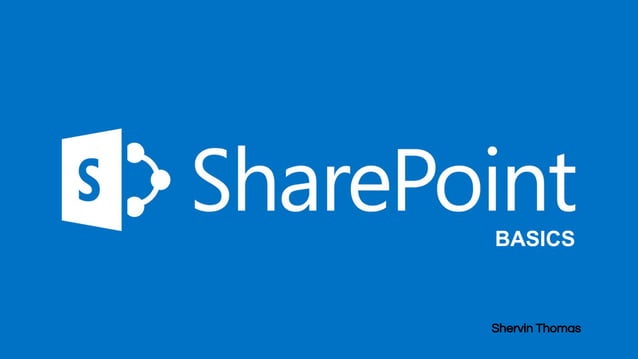 Sharepoint Basics | PDF