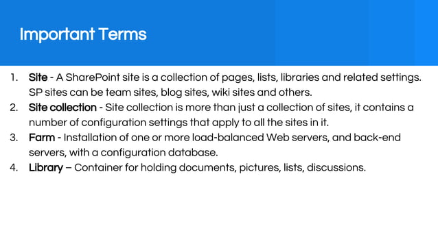 Sharepoint Basics | PDF