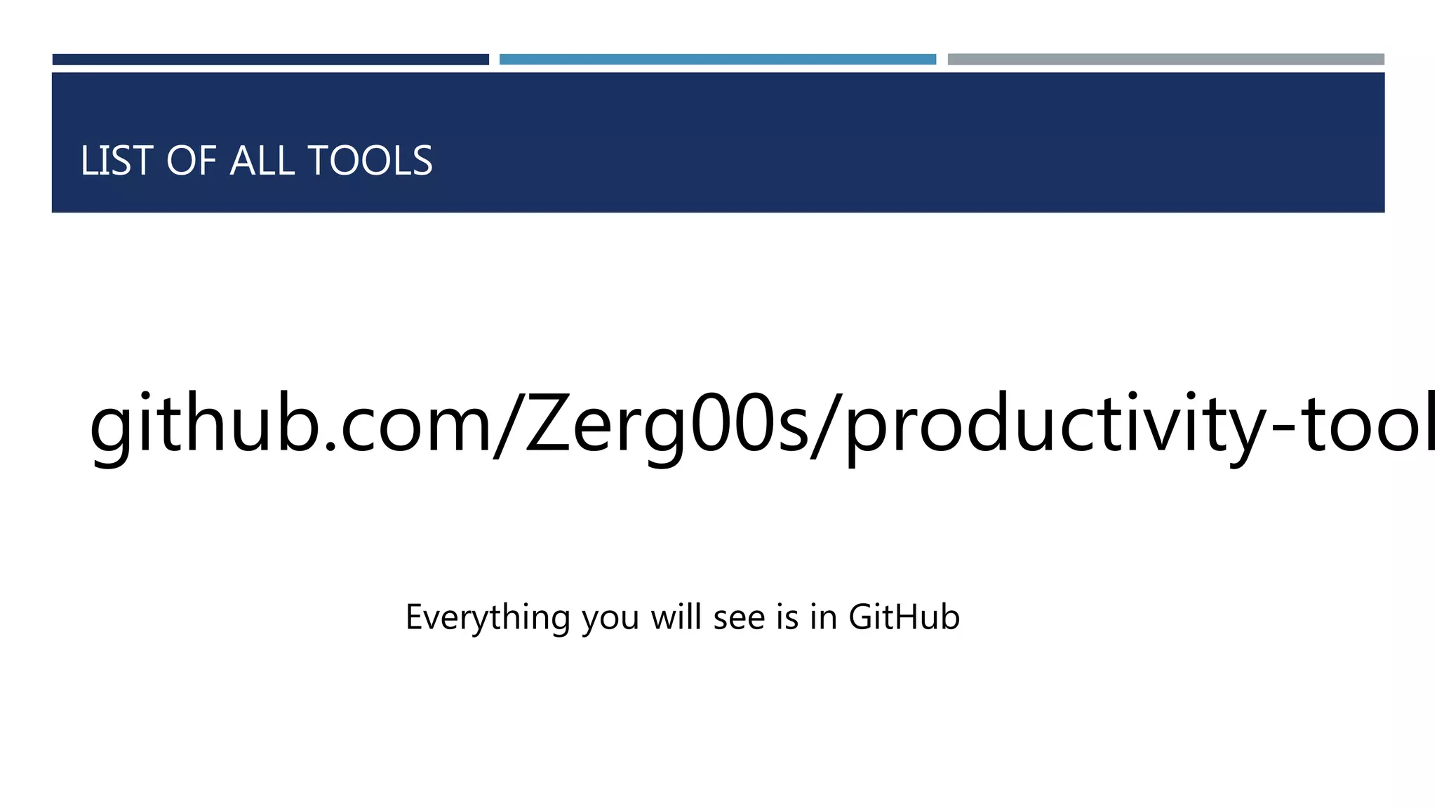 Share Point Productivity Tools Pptx