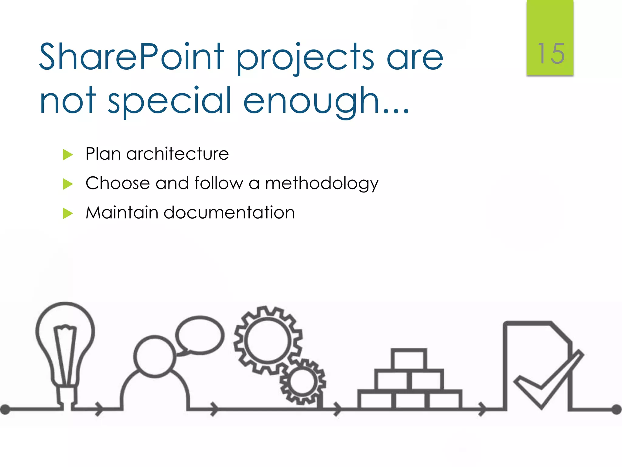 SharePoint project: DOs and DON'Ts | PPTX