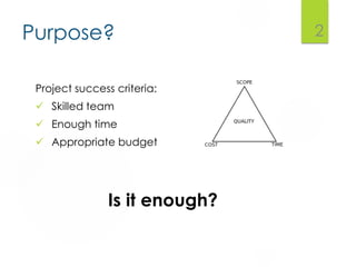 SharePoint project: DOs and DON'Ts | PPTX