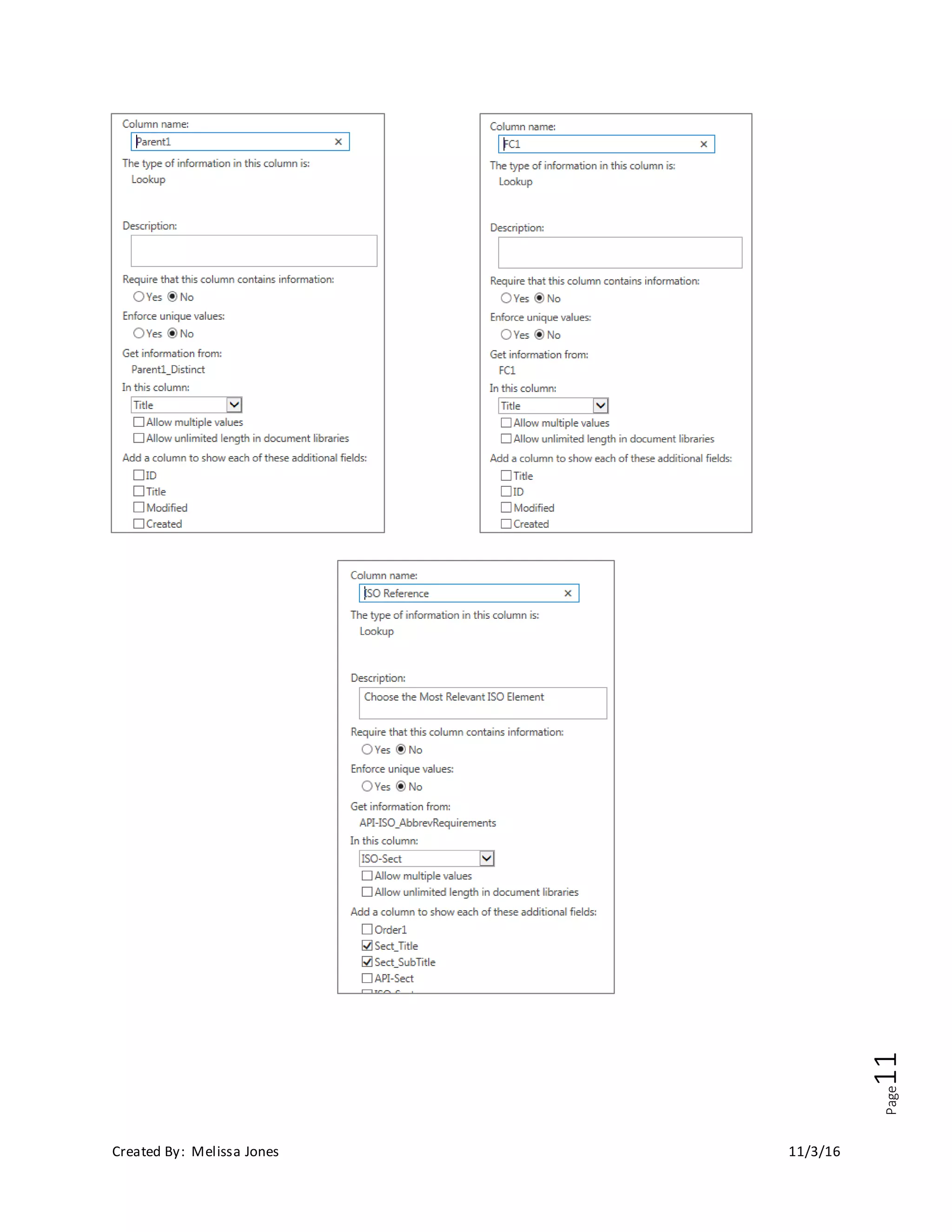 Part 3 - SharePoint QMS Anyone Can Make - Data Dictionary | PDF
