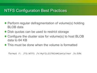 Share point rbs in depth englisch | PPTX | Databases | Computer Software and Applications