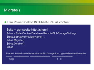 Share point rbs in depth englisch | PPTX | Databases | Computer Software and Applications