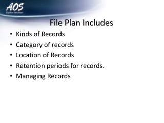 Share point records management presentation | PPTX