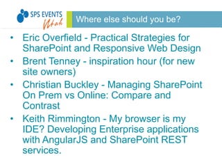 SharePoint Saturday - From P to Shining P | PPTX | Computer Software ...