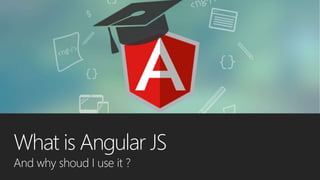 SharePoint Saturday Cape Town - Introduction to AngularJS with the Microsoft Graph | PPT | Free ...