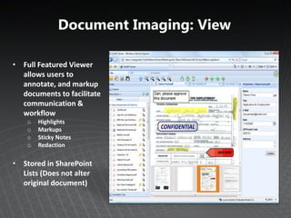 SharePoint Saturday DC by ImageTech Systems - David Strock