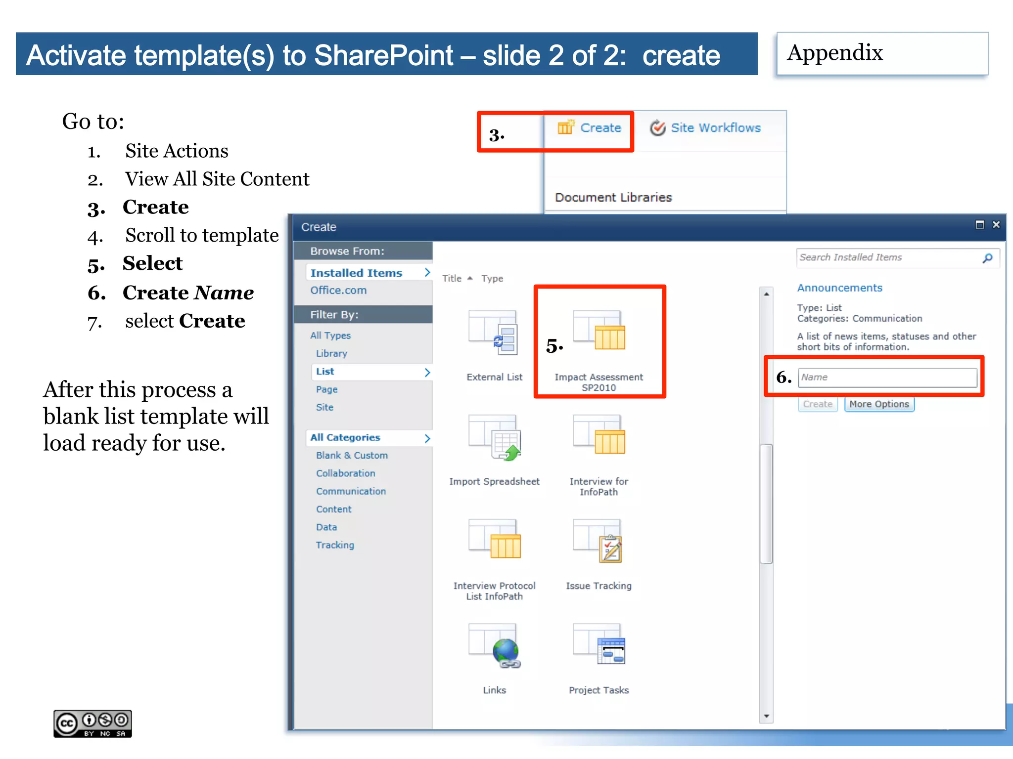 Project Management Scope Templates for SharePoint | PPT