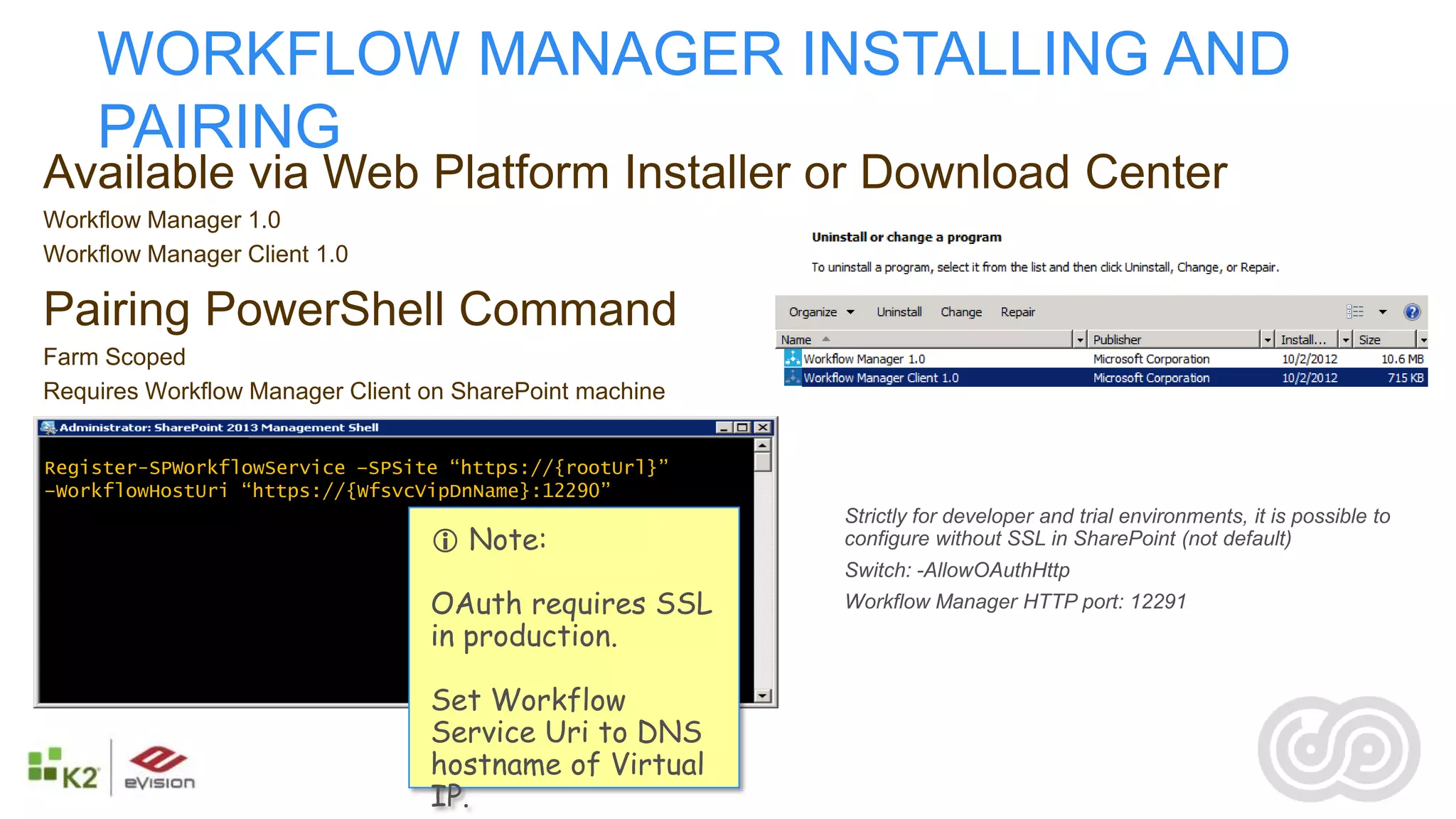 SharePoint Server 2013 Workflows | PPTX | Web Development | Internet