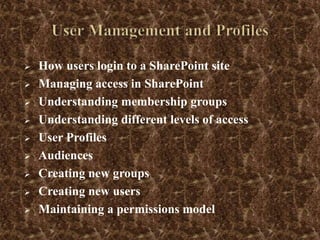 Sharepoint server online training | PPT | Free Download