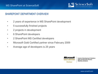 Share Point Services | PPT