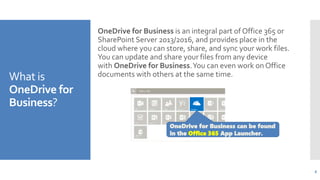 Deep Dive - OneDrive for business | PPTX