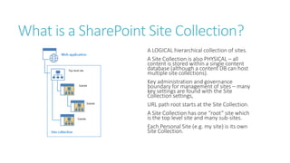 SharePoint Site Collections - Best Practices and Recommendations | PPT