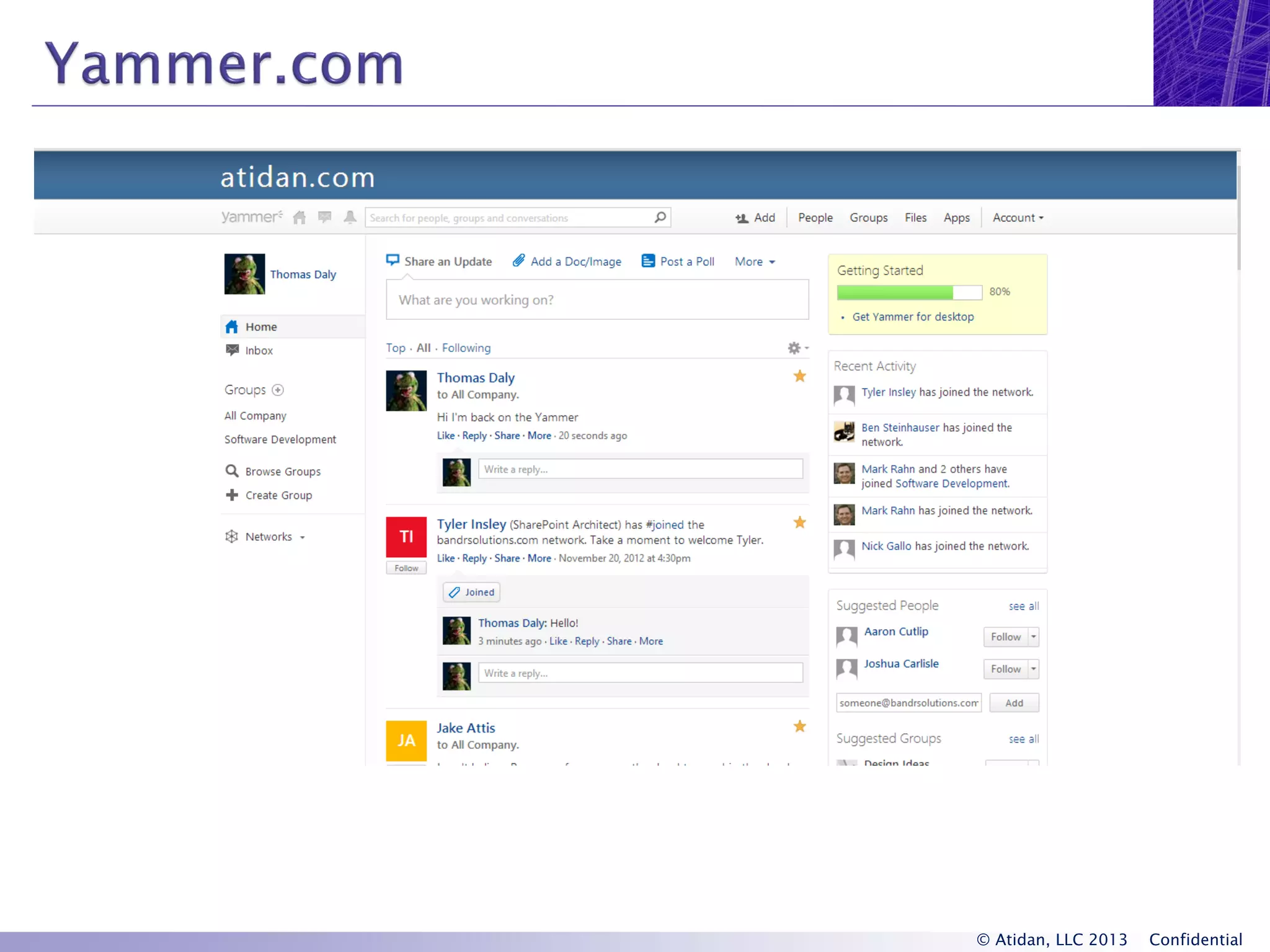 SharePoint Social Features Webinar - by Atidan | PDF | Social ...