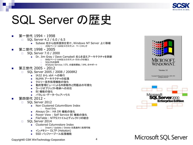 Share pointを支えるsql server2014最新情報 tokyo_公開用 | PPT