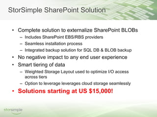 SharePoint Storage Best Practices | PDF