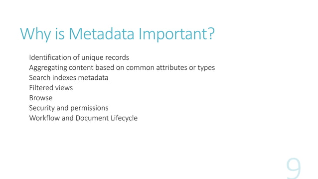 Sharepoint Taxonomy Introduction Ppt
