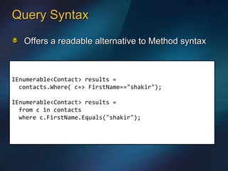Share pointtechies linqtosp-andsbs | PPT