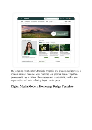 Explore Modern SharePoint Templates for 2024 | DOCX