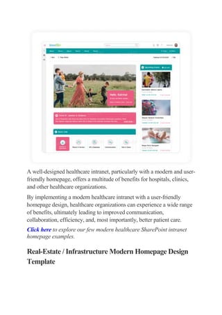 Explore Modern SharePoint Templates for 2024 | DOCX