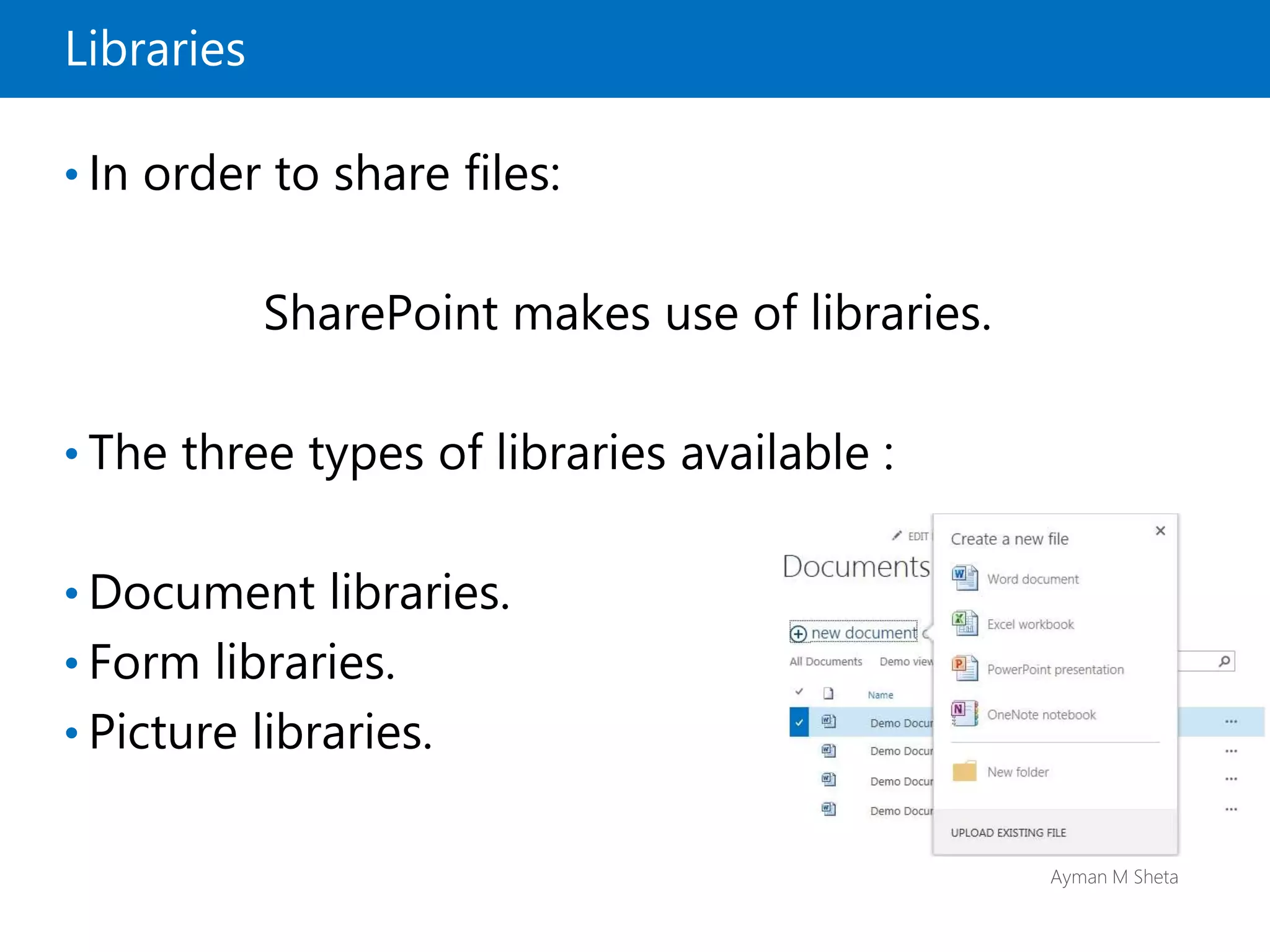 SharePoint Terminology | PPT