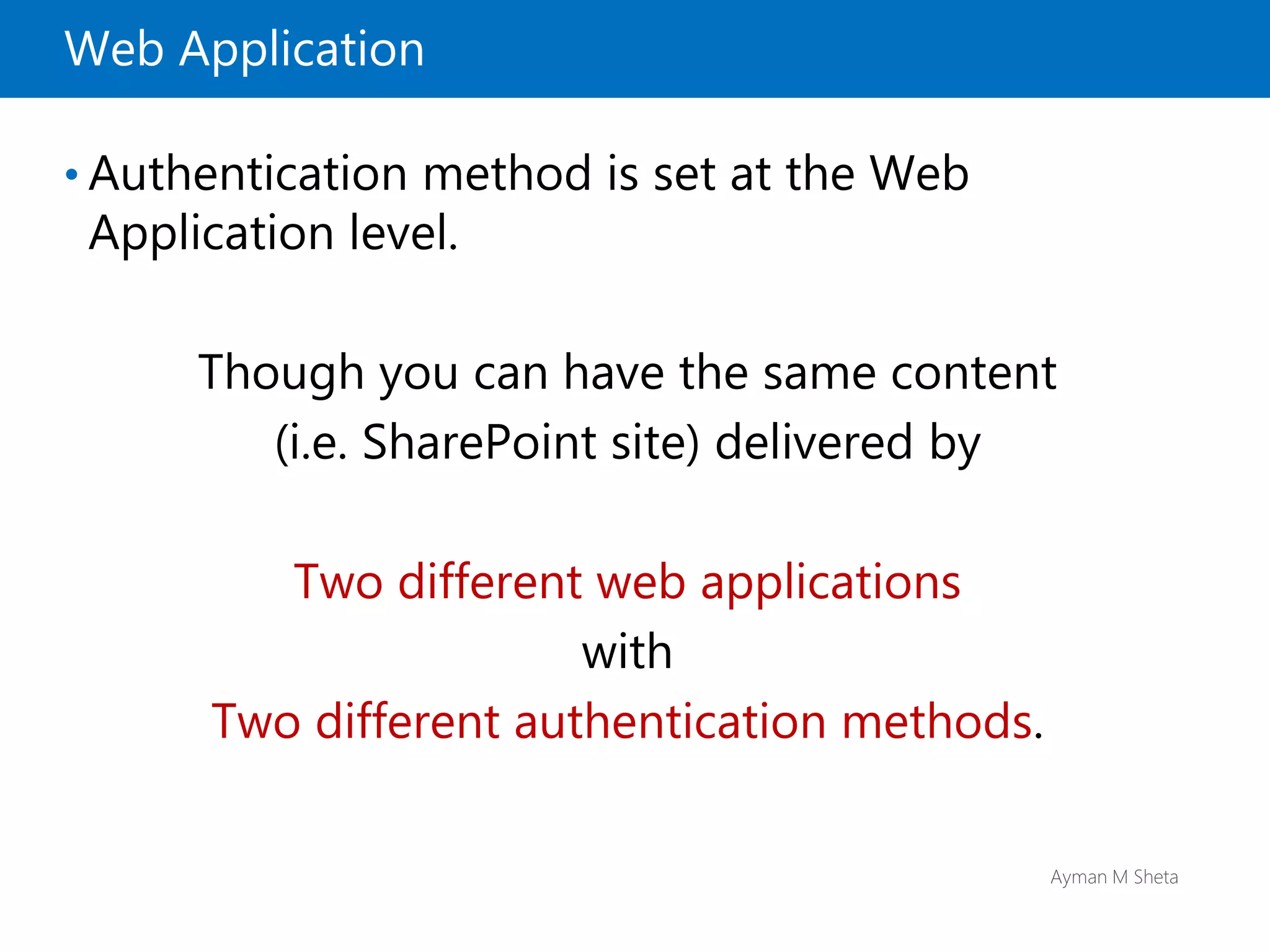 SharePoint Terminology | PPT