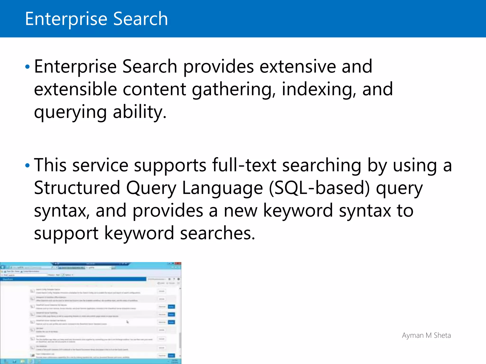 SharePoint Terminology | PPT