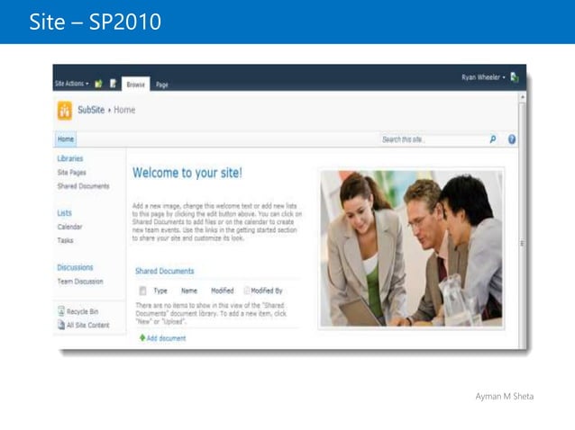SharePoint Terminology | PPT