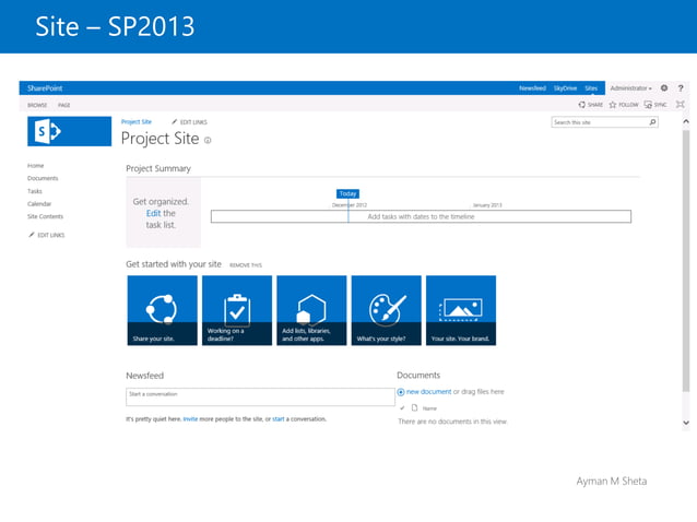 SharePoint Terminology | PPT