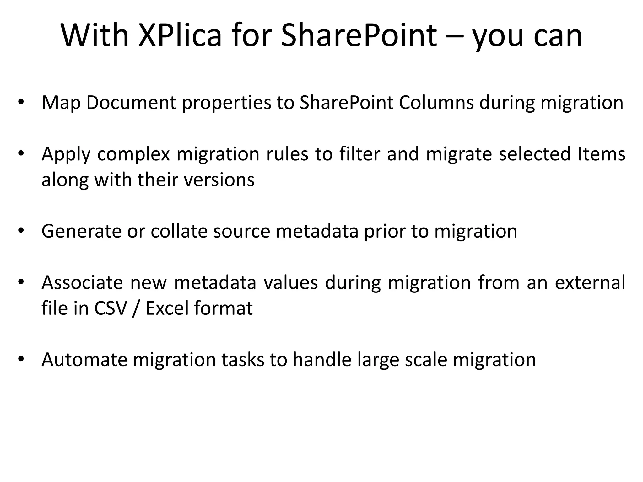 SharePoint to SharePoint Migration Tool | PPT