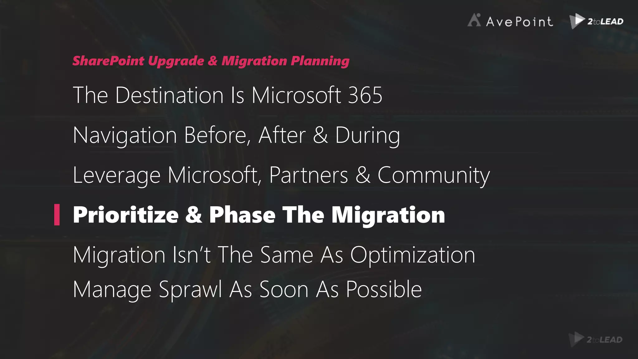 SharePoint Upgrade & Migration Planning: From Strategy To Execution | PPTX