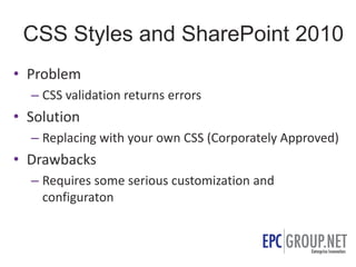 SharePoint Usability and Accesibility Best Practices Including 508 ...