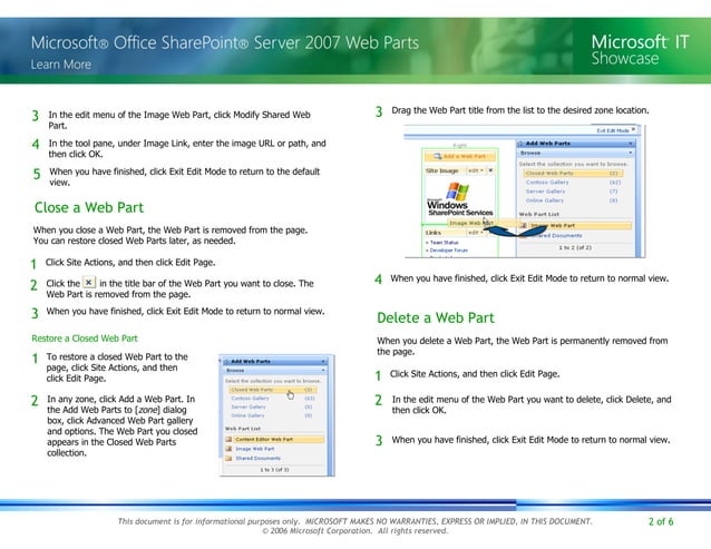 SharePoint Web Parts | PPT