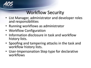 Share point workflow presentation | PPTX | Desktop Publishing ...