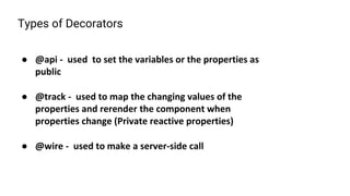 Lightning Web Components | PPTX
