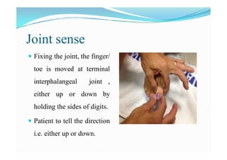 Examination of sensory system | PDF | Death, Injury, or Military ...