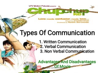 Types of Communication in movies | PPT