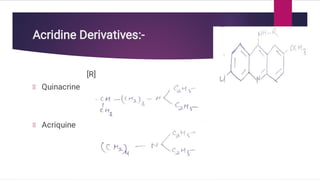 Anti Malarial Drugs of medicinal chemistry | PDF
