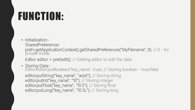 Share preference | PPT