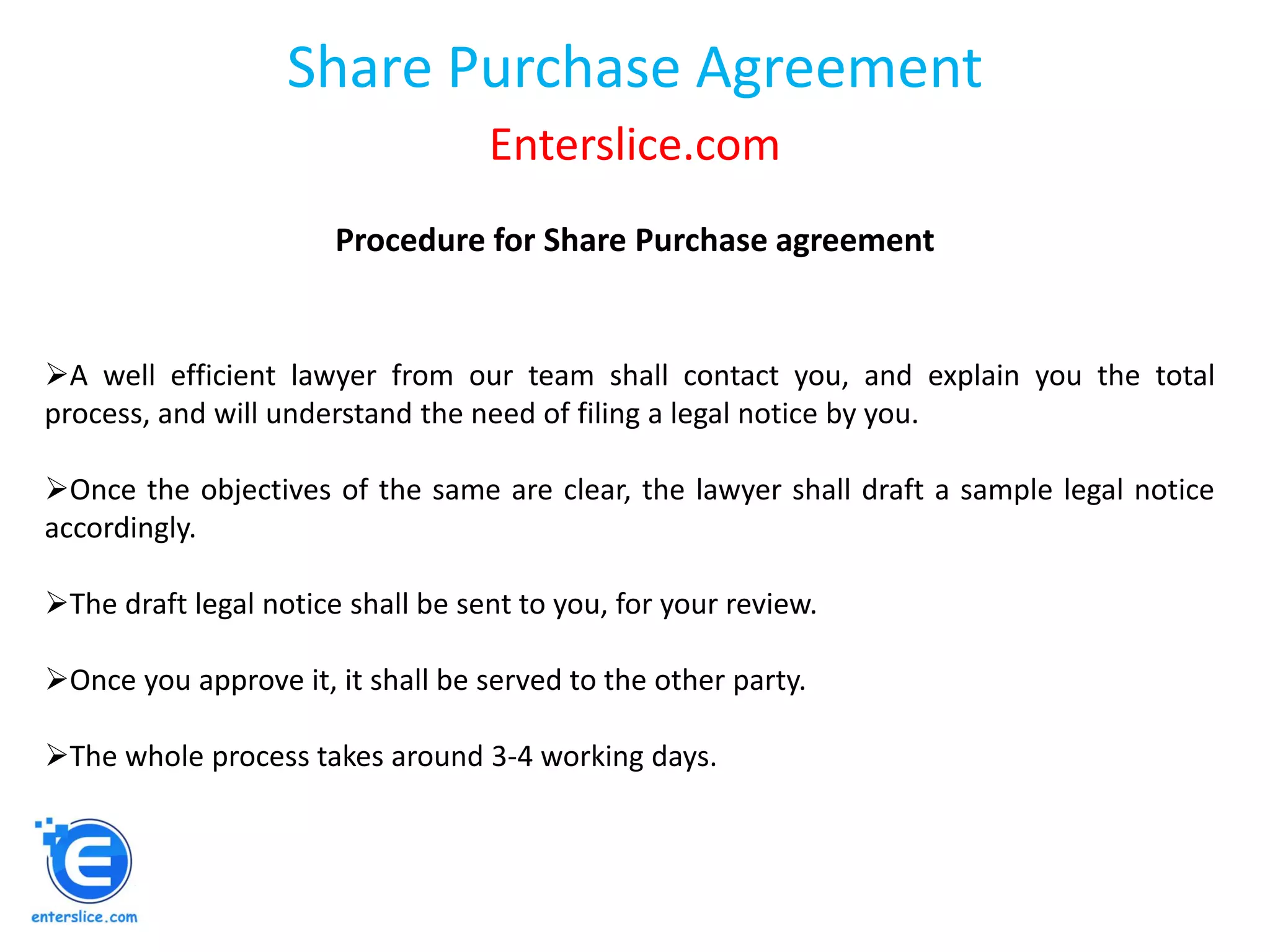 Share Purchase Agreement | PDF
