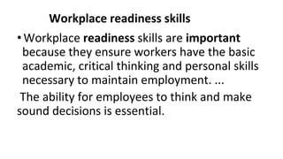 Ready to work | PDF