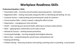 Ready to work | PDF