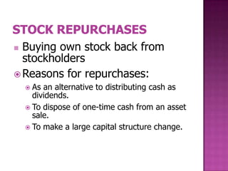 Share repurchase.ppt1