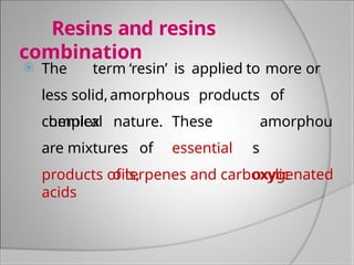 Share Resin and Resin combinations .ppt. | PPTX