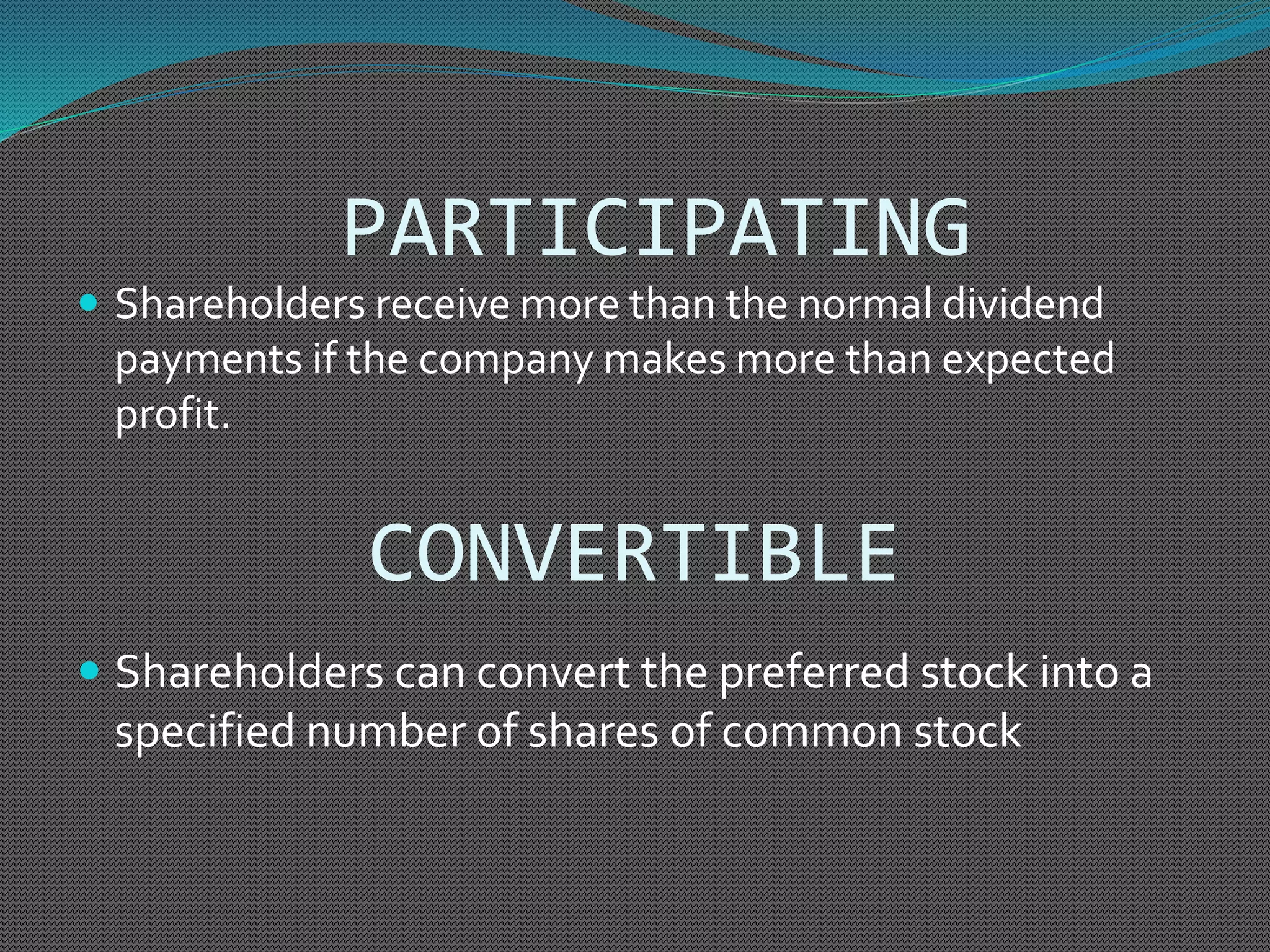 Shares and its types | PPTX