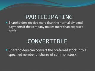 Shares and its types | PPTX